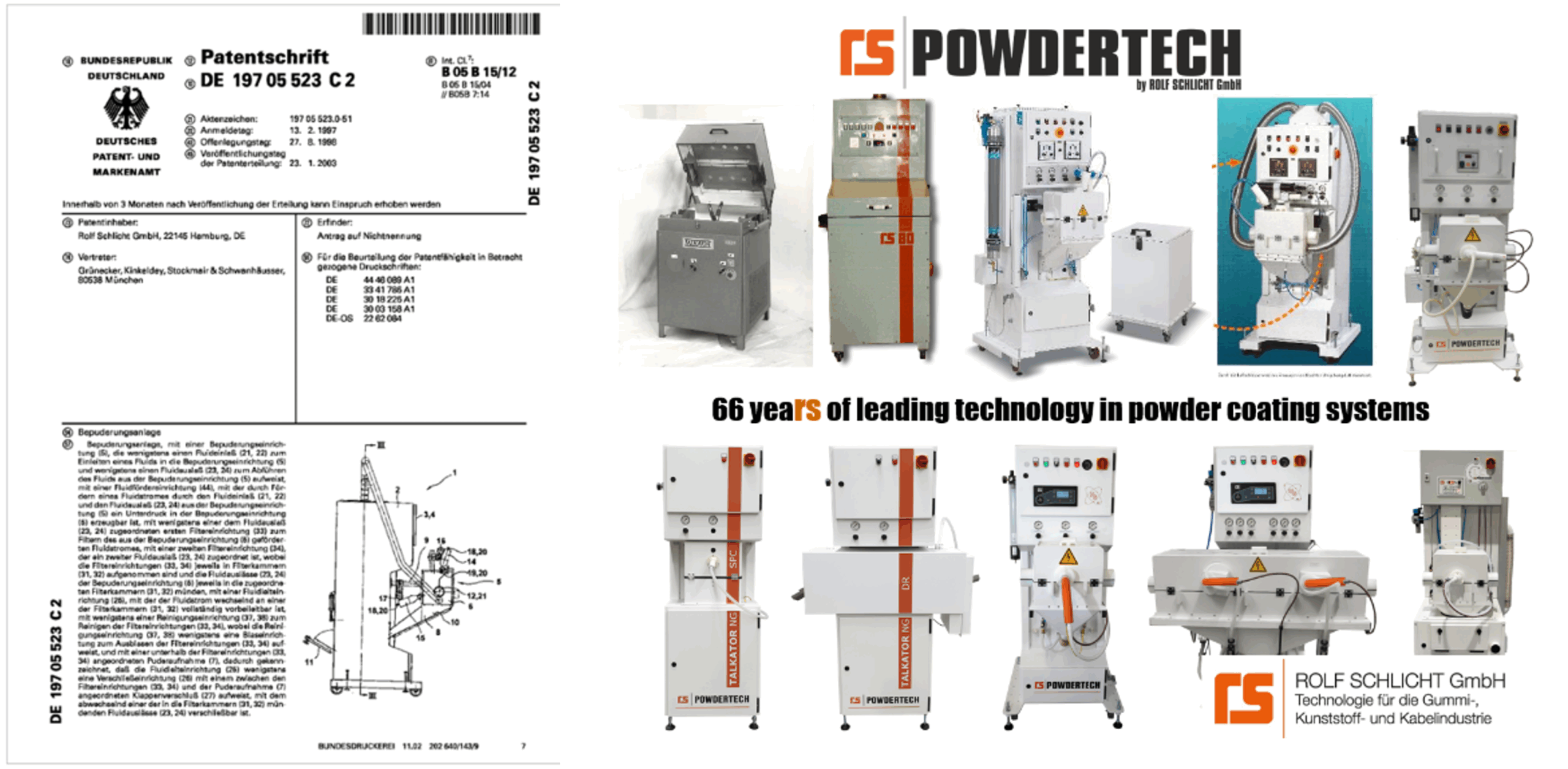 The world’s largest range of powder coating systems - Rolf Schlicht GmbH